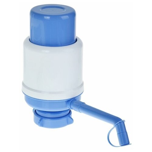 Помпа для воды LESOTO Ideal, механическая, под бутыль от 11 до 19 л, голубая 1317998
