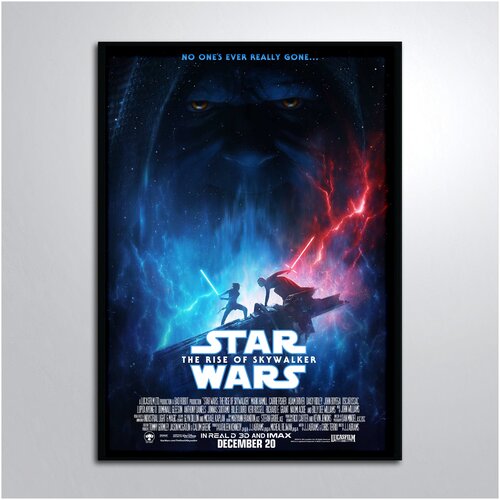 Постер в раме/ Звёздные войны Эпизод 9 - Скайуокер Восход Палпатин