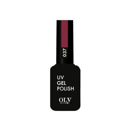 Olystyle гель-лак для ногтей UV Gel Polish, 10 мл, 42 г, 037 темно-малиновый