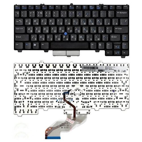 Клавиатура для ноутбука Dell NSK-D411B русская, черная
