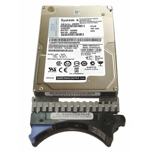 Жесткий диск IBM 42C0263 73Gb 15000 SAS 2,5" HDD