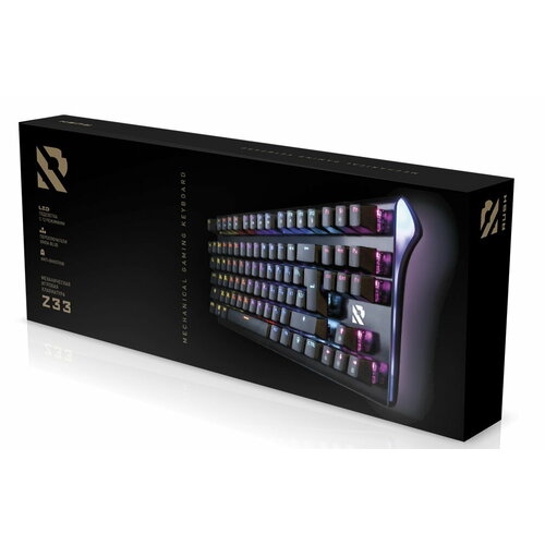 Клавиатура игровая механическая Smartbuy Z33 RUSH USB черная с подсветкой (SBK-313MG-K)/10
