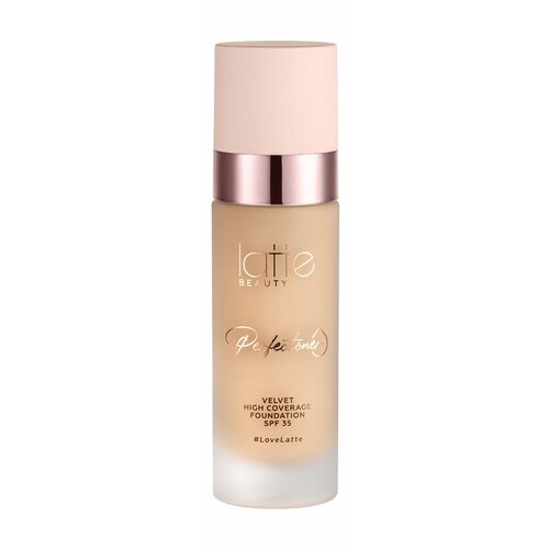 LATTE BEAUTY Тональный крем для лица Perfectoner Velvet High Coverage Foundation SPF 35, 30 мл, 01