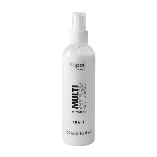 Kapous Professional спрей для укладки волос Multi Spray 18 в 1, слабая фиксация, 250 г, 250 мл