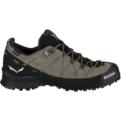 Кроссовки Salewa, размер UK 13, хаки, черный