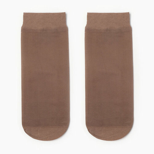 Носки HOBBY LINE, 30 den, размер 36/39, коричневый