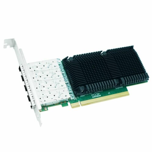 Lr-Link Сетевой адаптер Lr-Link LRES1023PF-4SFP28 PCIe 4.0 x16, Intel E810, 4*SFP28 10/25G NIC Card (303738) LRES1023PF-4SFP28