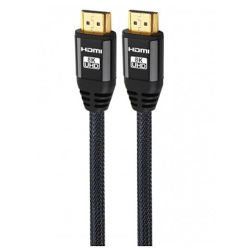 Кабель HDMI - HDMI Ver. 2.1, 8K, нейлоновая оплетка, 3 метра, KS-is