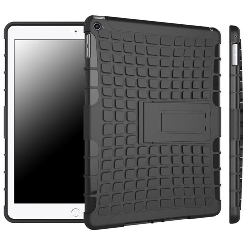 Чехол-бампер MyPads для iPad Air 2 - A1566, A1567 противоударный усиленный ударопрочный черный
