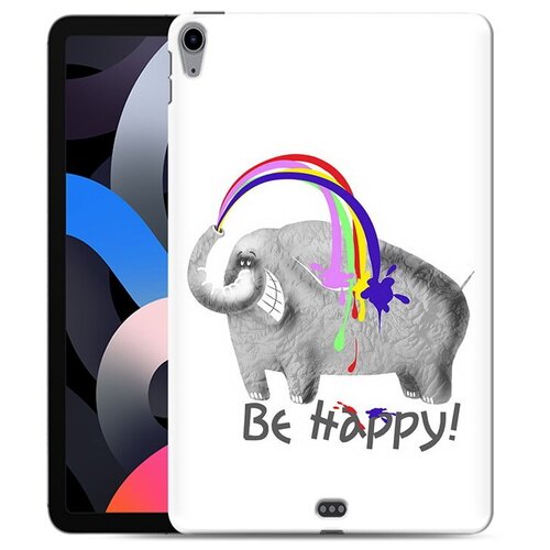 Чехол задняя-панель-накладка-бампер MyPads счастливый слон для iPad Air 4 10.9 (2020)-A2316/A2324/A2325/A2072 противоударный