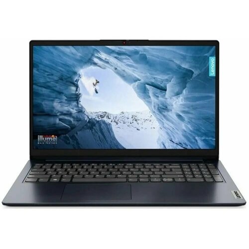 Ноутбук Lenovo IdeaPad 1 15IGL7 82V700DMPS_RU, 15.6", 2023, TN, Intel Celeron N4020 1.1ГГц, 2-ядерный, 8ГБ DDR4, 256ГБ SSD, Intel UHD Graphics 600, без операционной системы, синий