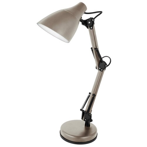 Лампа офисная Camelion Loft KD-331, E27, 40 Вт, серебристый