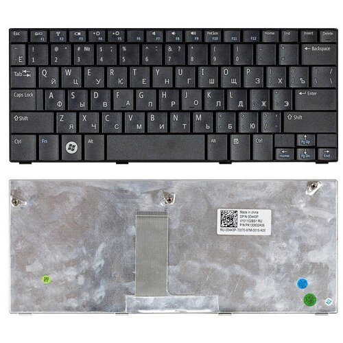 Клавиатура для ноутбука Dell 0G276M черная