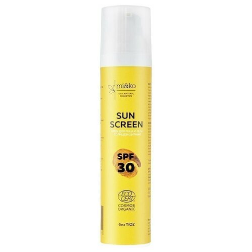 MI&KO Крем для лица и тела солнцезащитный Sun Screen SPF30 100 мл