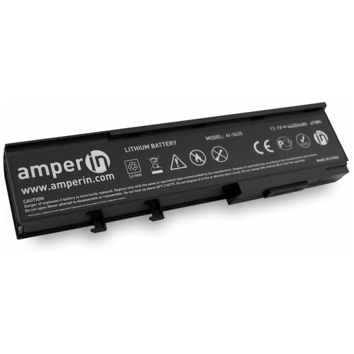Аккумуляторная батарея Amperin для ноутбука Acer Aspire 3620 11.1V 4400mAh (49Wh) AI-3620