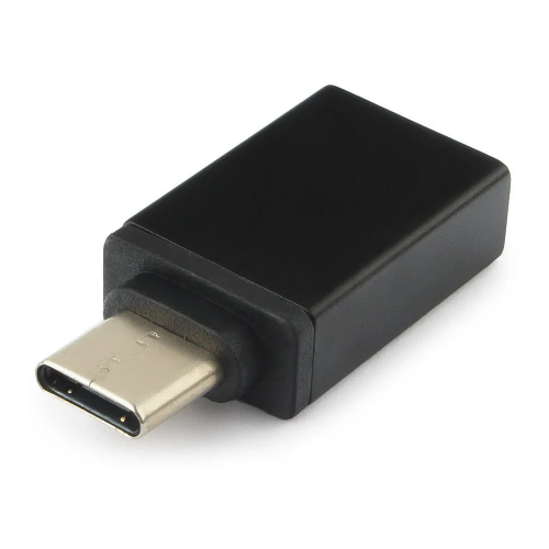 Черный Переходник Type C шт - USB тип A (гнездо)--me 37