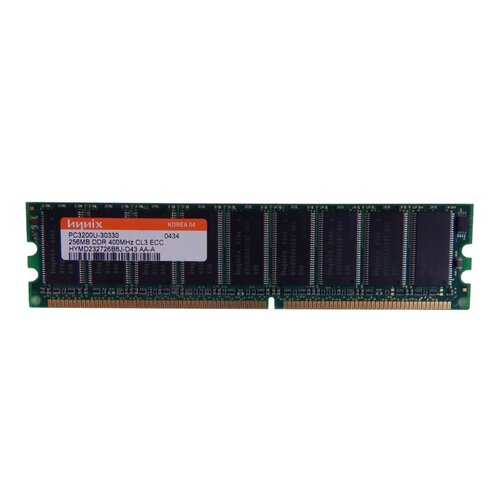 Оперативная память Hynix 256 МБ DDR 400 МГц DIMM HYMD232726B8J-D43