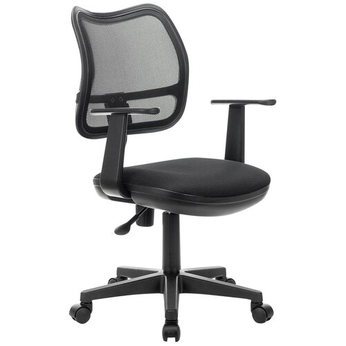 Компьютерное кресло Brabix Drive MG-350 офисное, обивка: текстиль, цвет: черный/сетка