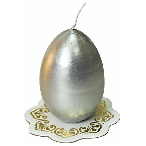 Омский Свечной Пасхальная свеча Silver 7 см 1226