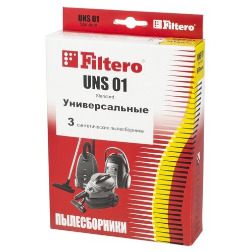 Filtero Мешки-пылесборники UNS 01 Standard, 3 шт.