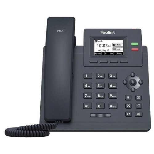 Yealink SIP-T31G, Телефон SIP 2 линии, PoE, GigE, БП в комплекте