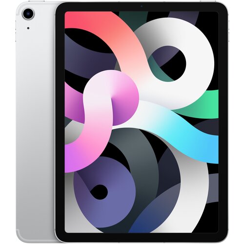 10.9" Планшет Apple iPad Air (2020), 64 ГБ, Wi-Fi + Cellular, iOS, серебристый