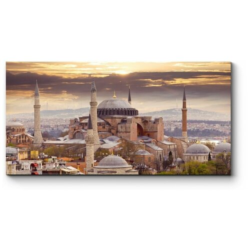 Модульная картина Собор Святой Софии в Стамбуле 150x75