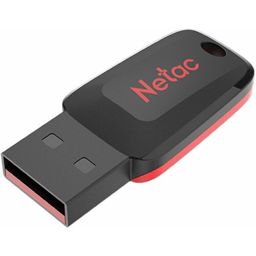 Флеш-диск 8GB NETAC U197, USB 2.0, черный, NT03U197N-008G-20BK