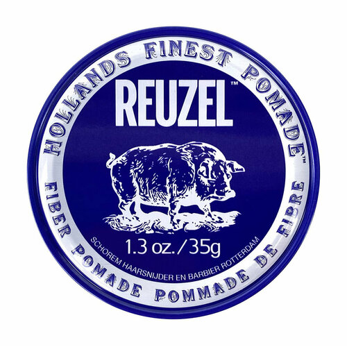 REUZEL Reuzel Fiber Pomade Паста для волос темно-синяя Piglet, 35 г