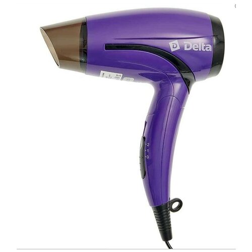 Фен DELTA DL-0906 фиолетовый