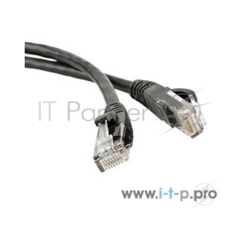 Hyperline PC-LPM-UTP-RJ45-RJ45-C5e-5M-LSZH-BK Патч-корд U/utp, Cat.5е, Lszh, 5 м, черный Pc-lpm-utp-