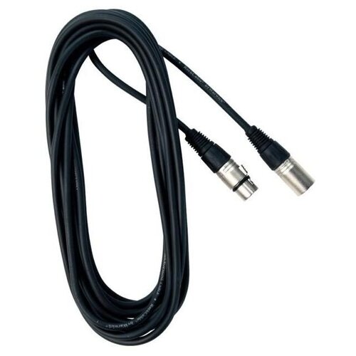 Микрофонный кабель XLR(М) XLR( F) 6 м Rockcable RCL30306 D6