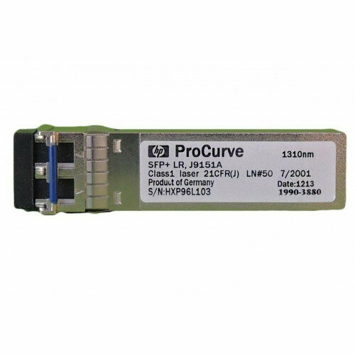 Трансивер HPE J9151A ProCurve 10GBASE-LR SFP+ 1310nm 10Gbps 10kм LC