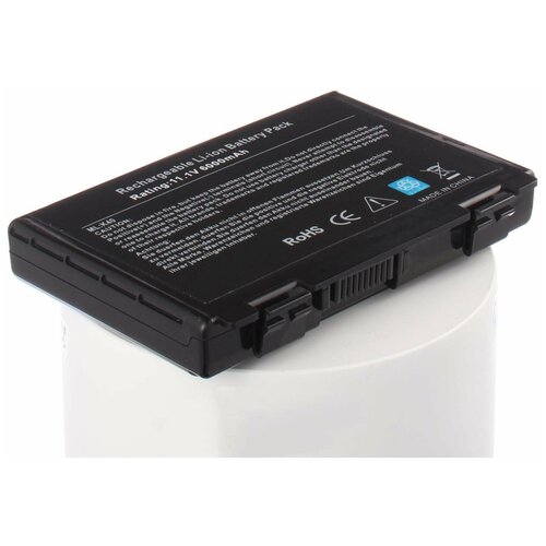 Аккумуляторная батарея iBatt iB-B1-A145X 6800mAh для ноутбуков Asus A32-F82, A32-F52, L0690L6,