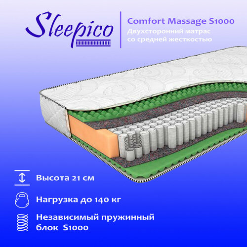 Матрас Sleepeco Sleepeco Comfort Massage S1000 (150 / 180)