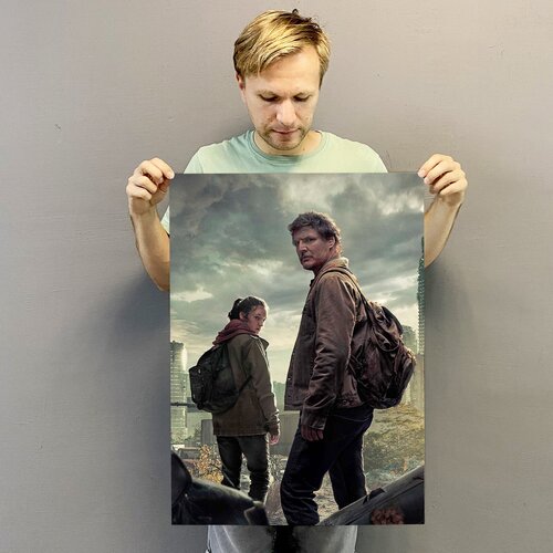 Instalook Постер 30х40 с принтом "The Last of Us" 30x40 см / Чёрная рамка