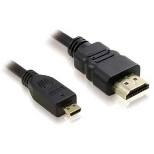 Кабель 4K HDMI/microHDMI длиной 3 метра черного цвета