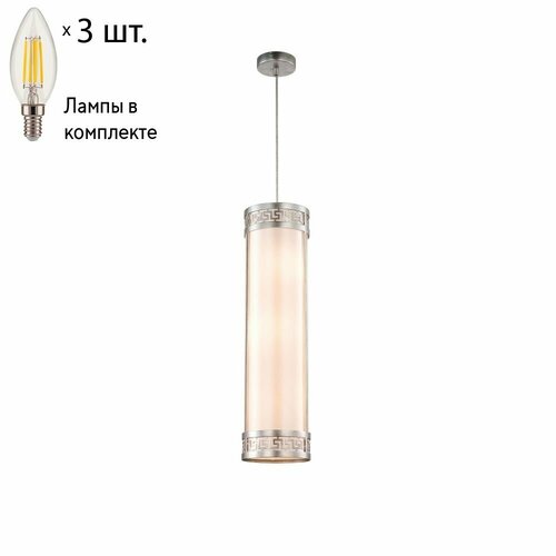 Подвесной светильник с лампочками Favourite Exortivus 4010-3PLamps E14 Свеча