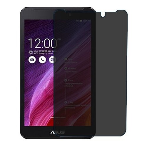 Asus Fonepad 7 (2014) защитный экран пленка гидрогель конфиденциальность (силикон) Одна штука