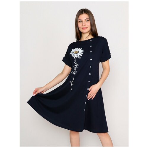 Платье Style Margo, размер 52, синий