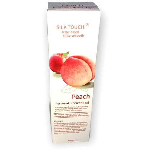 MassX Peach - интимная гель-смазка со вкусом персика, 100мл Лубрикант