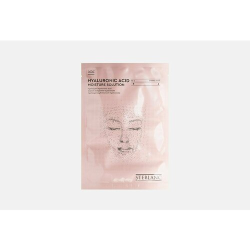 Тканевая маска для лица увлажняющая с гиалуроновой кислотой hyaluronic acid moisture solution creamy sheet mask