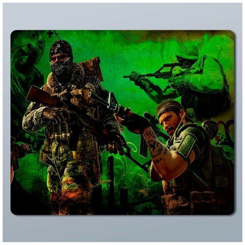 Коврик для мыши с принтом игры Call Of Duty Black Ops - 1491