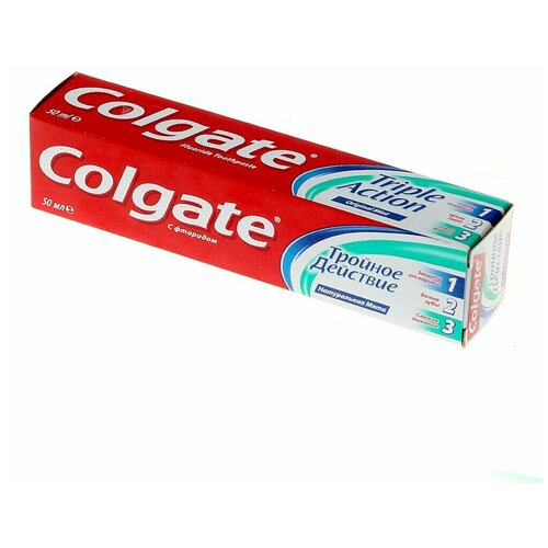 Зубная паста Colgate «Тройное действие», 50 мл