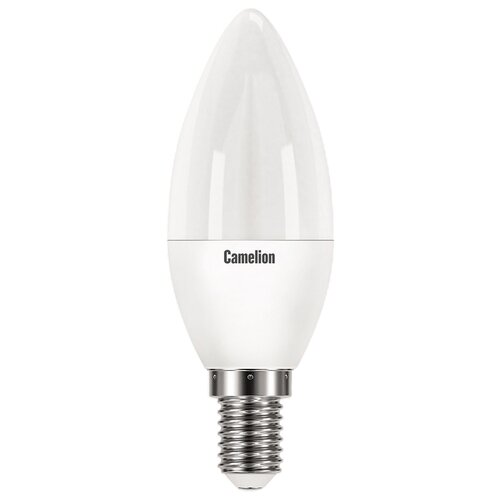Лампа светодиодная Camelion 12385, E14, C35, 8 Вт, 3000 К