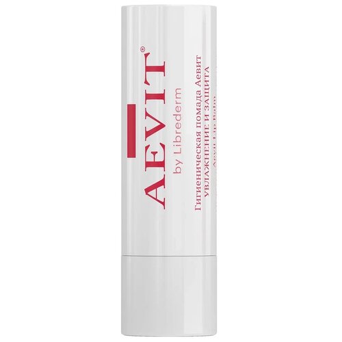 Aevit by Librederm гигиеническая помада Soft полужирная Увлажнение и защита, бесцветный