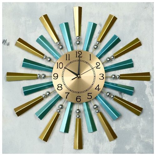 Часы настенные, серия: Ажур, "Лютин", d-60 см, циферблат 22 см
