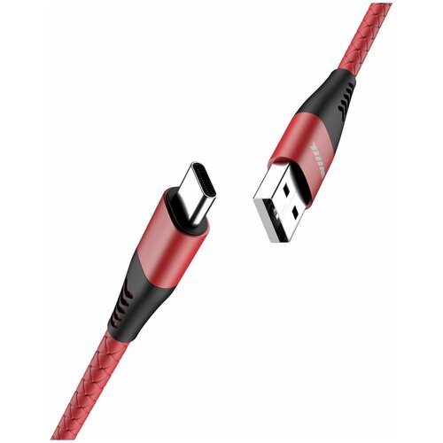 Data-кабель микро-USB красный (CB720-UMU-2A-10R) WIIIX 1м