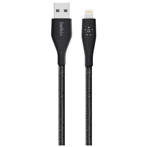 Кабель Belkin DURATEK PLUS, Lightning - USB-A, 1.2м, черный