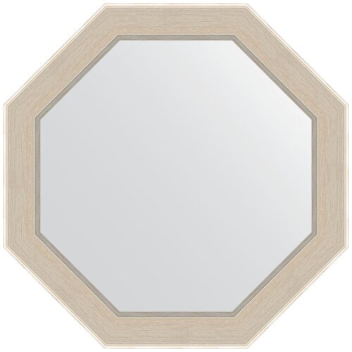 Зеркало в багетной раме - травленое серебро 52 mm (49x49 cm) (EVOFORM) BY 3871